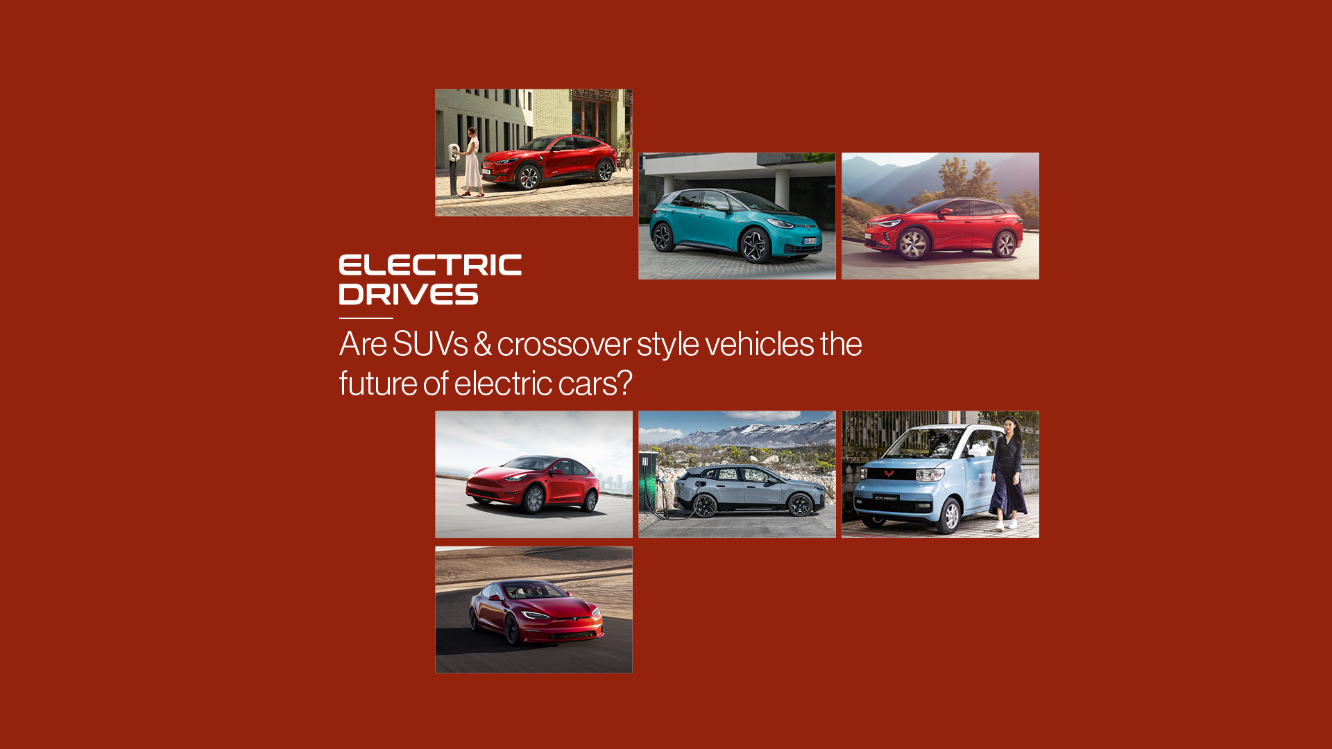 ElectricDrives | Are sports utility vehicles (SUVs) and crossover style ...