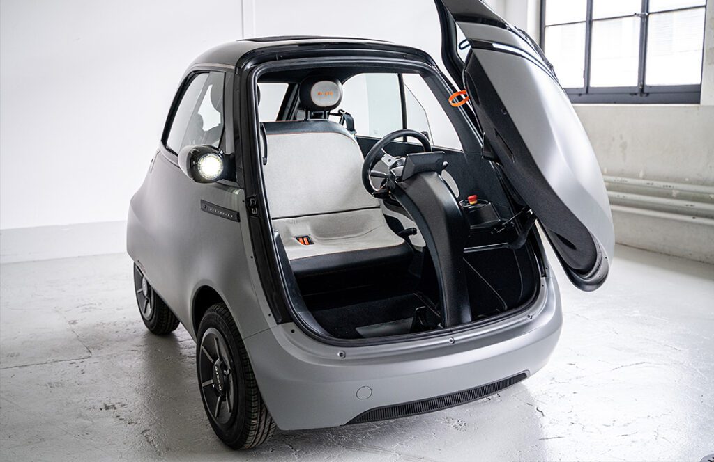 ElectricDrives | Microlino unveils its Pioneer Series two-seater ...