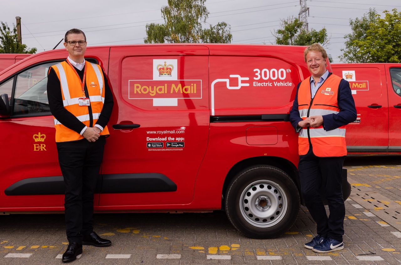 ElectricDrives | Royal Mail passes 3,000 electric vehicles (EVs ...
