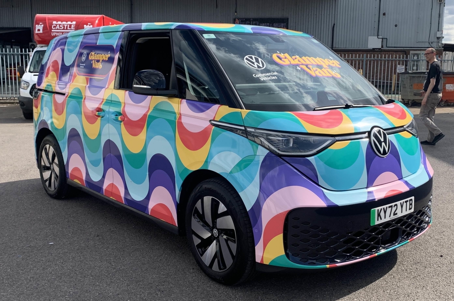 ElectricDrives | Volkswagen’s Glamper Van is a one-off, festival-ready ...