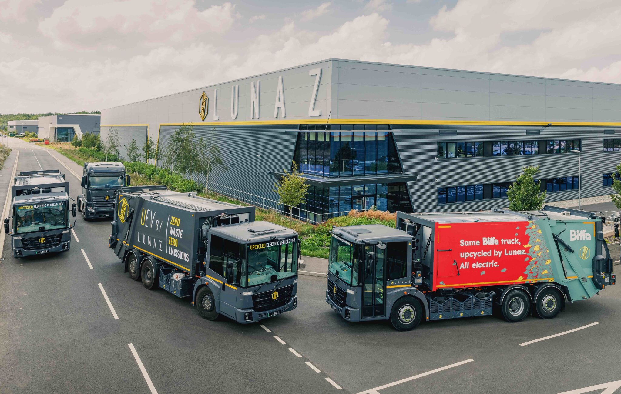 Biffa and Lunaz join forces to electrify commercial fleets this World ...