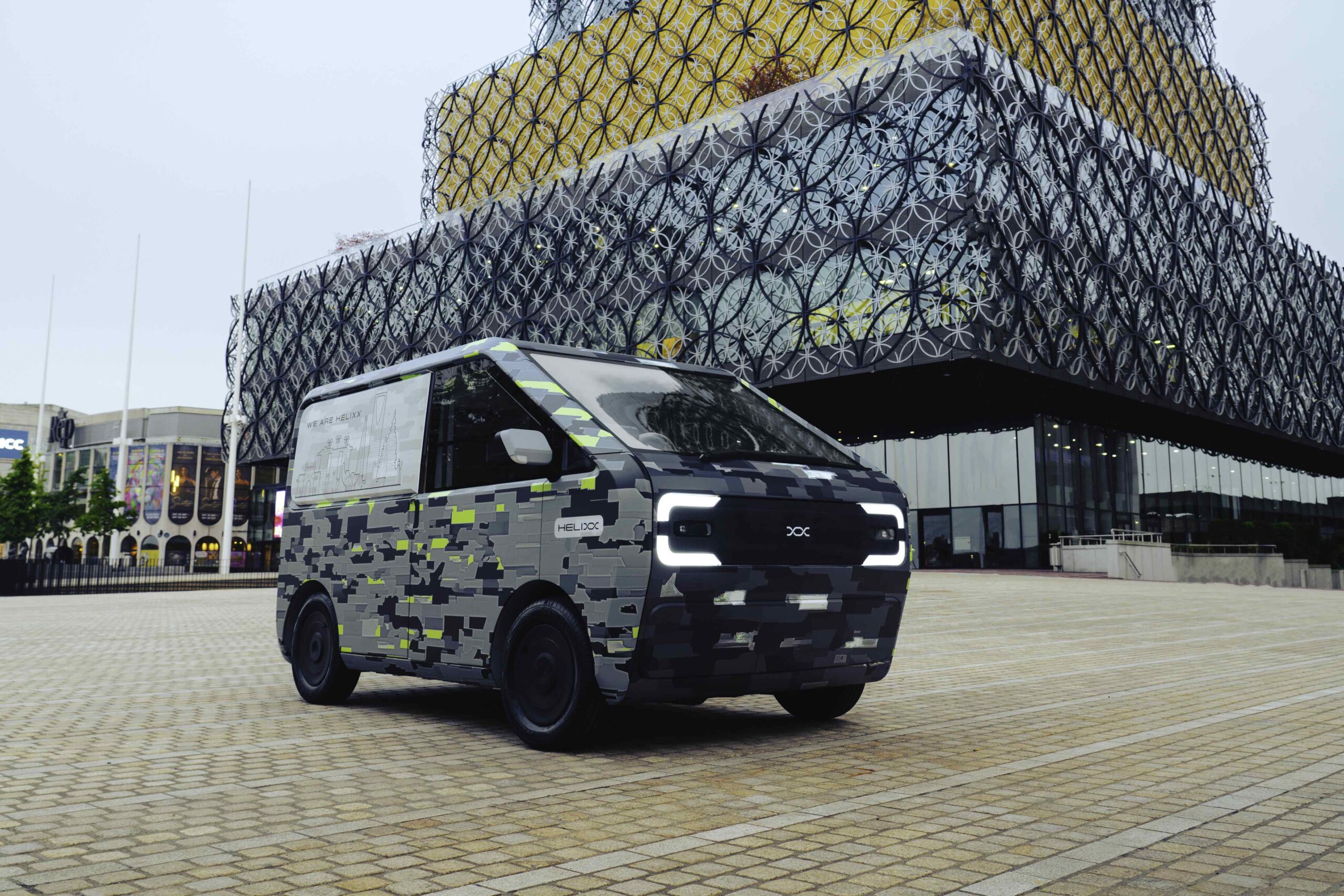 Helixx unveils a pioneering concept with their new electric delivery ...