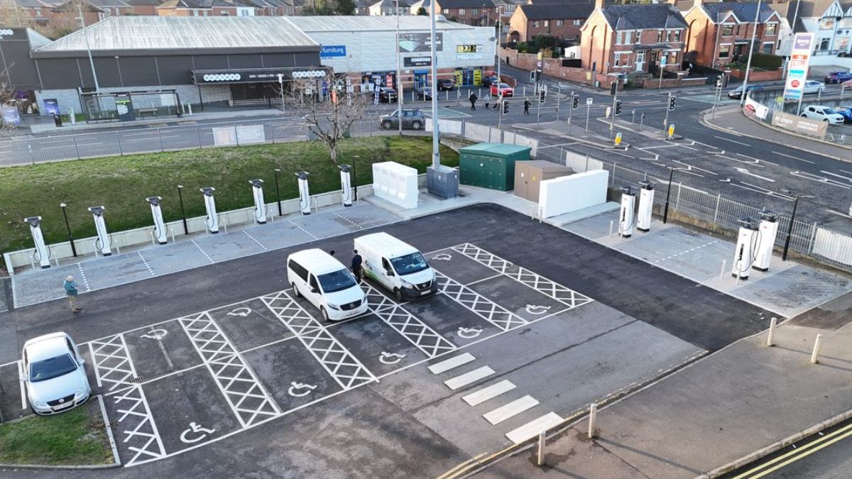 IONITY opens Northern Ireland’s largest ultra-rapid EV charging hub yet