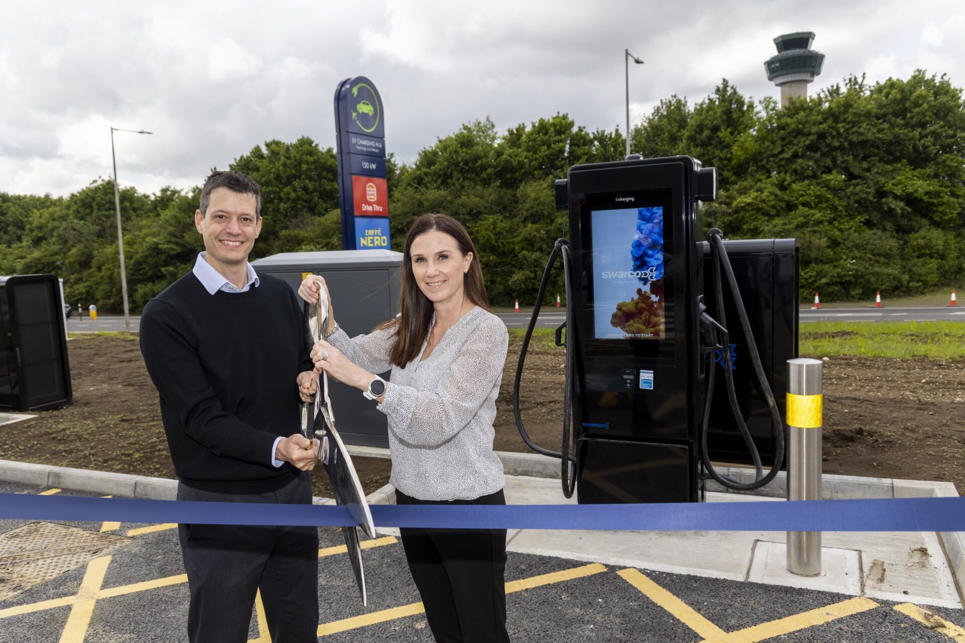 Evolt Charging launches a new rapid EV charging hub at London Stansted ...
