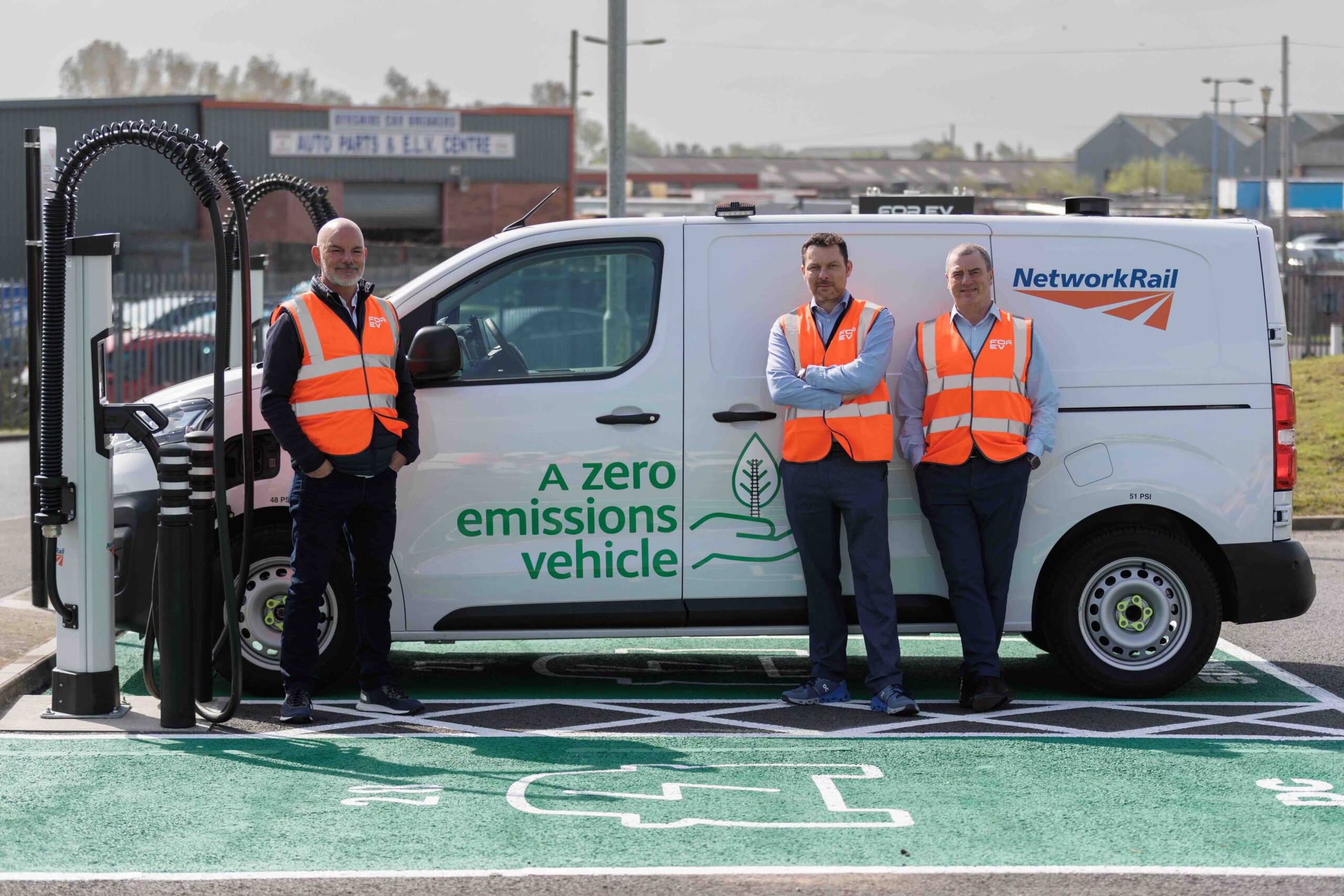 FOR EV and Network Rail Scotland launch first of two Scottish high-tech ...