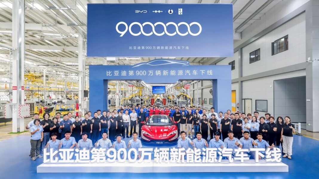 BYD reaches milestone of 9m NEVs built: What's next?