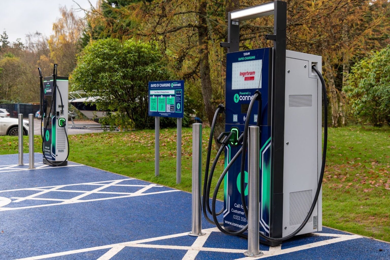 First Connekt rapid EV charging hub opens at Loch Lomond’s Cameron House