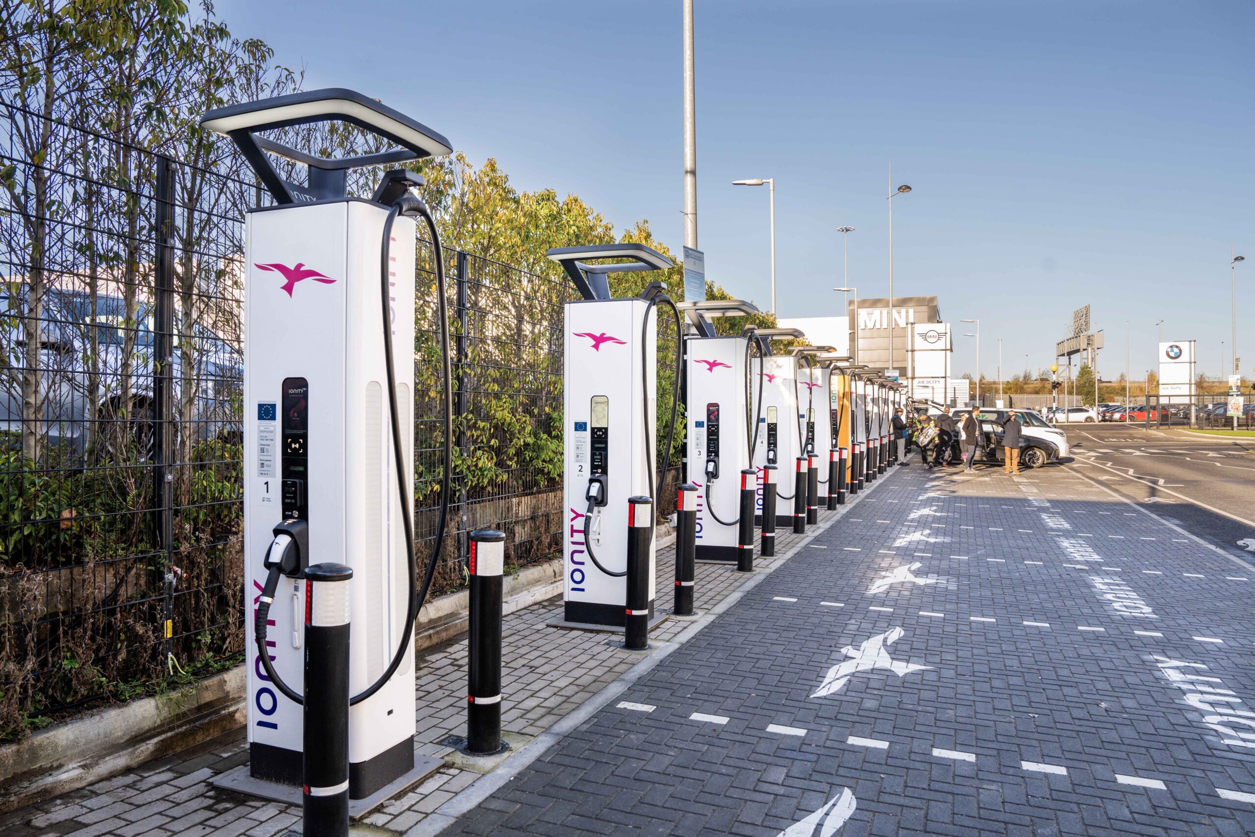 Ireland’s largest EV charging station opens: IONITY brings charge ...