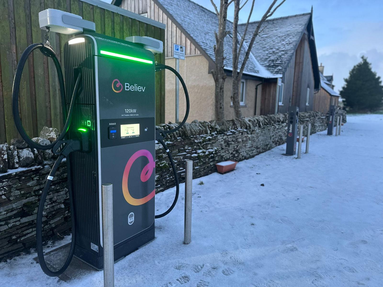 Believ expands further than ever with ultra-rapid charge points at ...