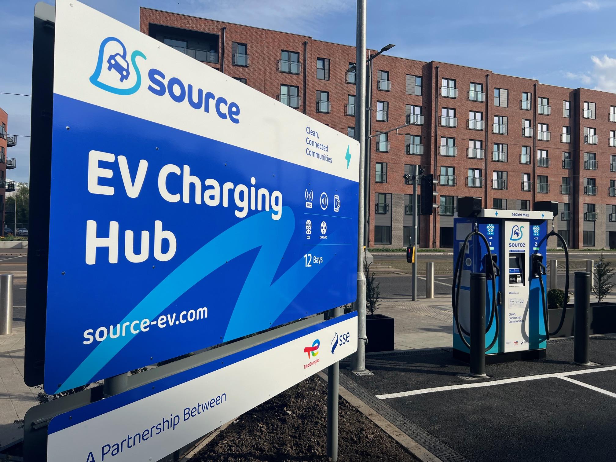 Source, an all-new charging brand, opens its first ultra-rapid hub in ...