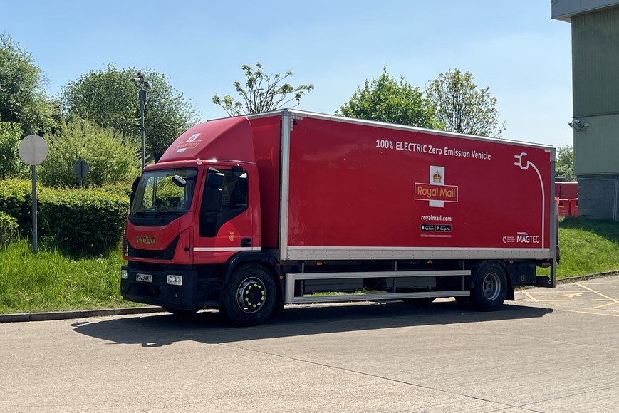 Royal Mail adds first electric trucks to its UK fleet