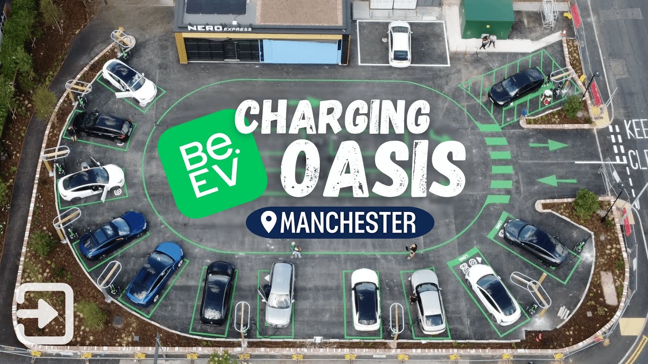 ElectricDrives | The UK’s first ‘Charging Oasis’ opens in Manchester