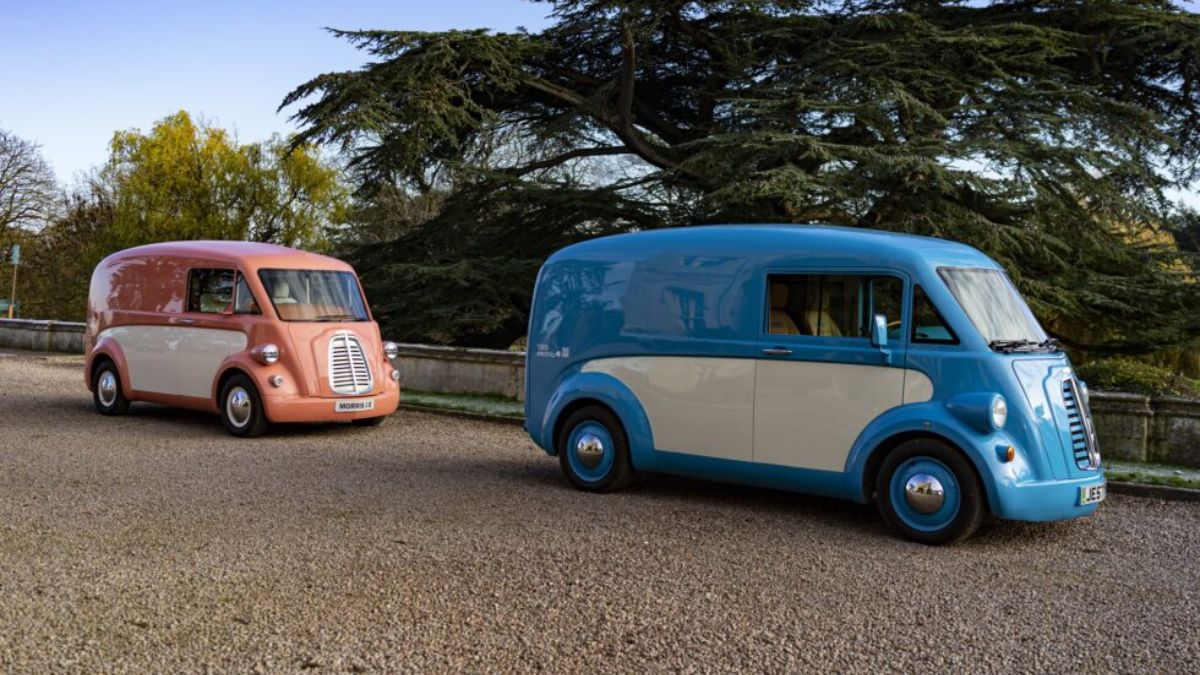 Electric van revival of the Morris J-Type to be built in Wales